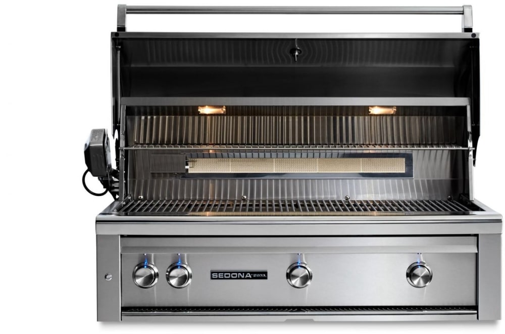 Lynx L700RNG 42 Inch Built-In Grill with Rotisserie, Temperature Gauge ...