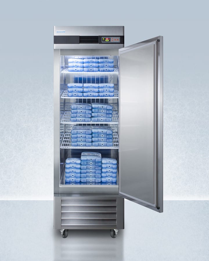 AccuCold AFS23ML 28 Inch Upright Pharmacy Freezer with 23 Cu.Ft ...
