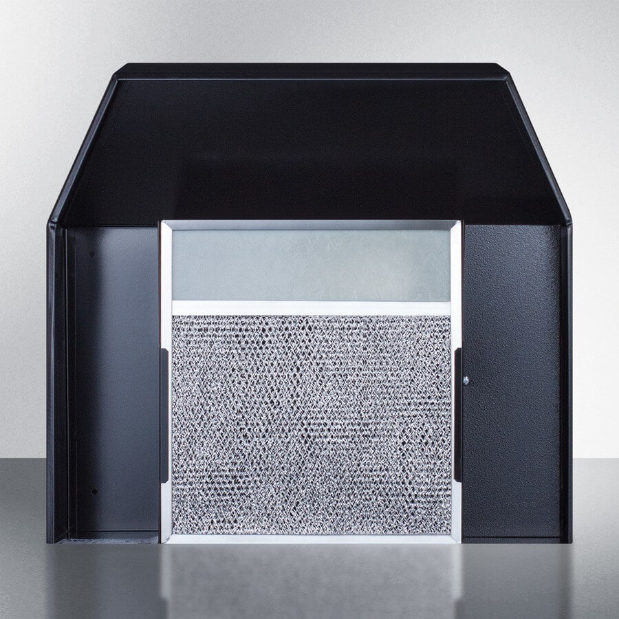 Summit ADAH1724B 24 Inch Under Cabinet Range Hood with 160 CFM Internal ...