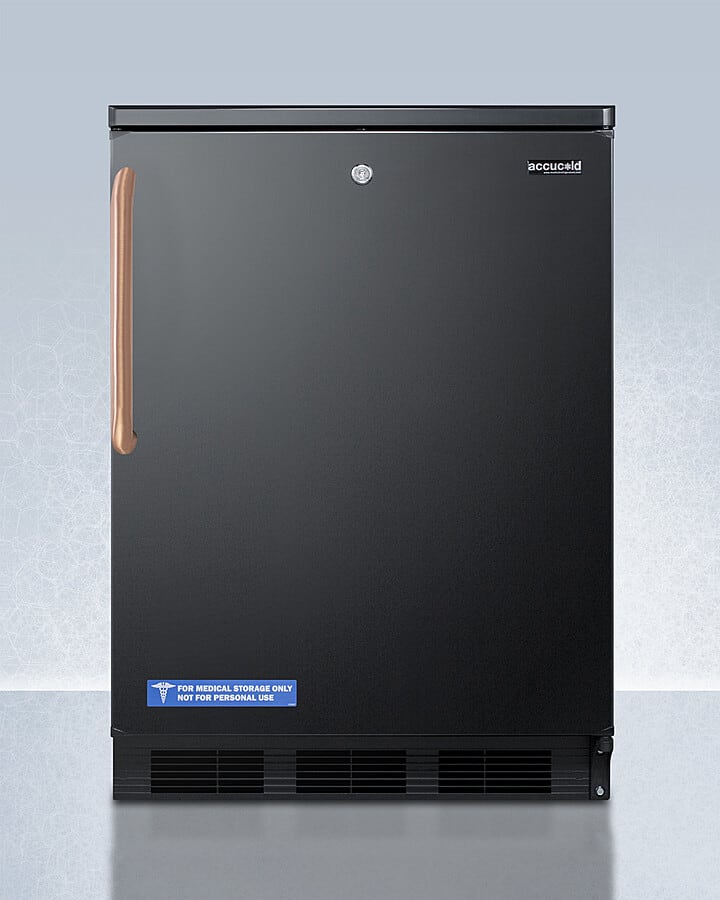 Summit FF7LBLKTBC 24 Inch Freestanding Compact Refrigerator with 5.5 Cu ...