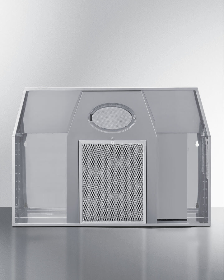 Summit H24RSS 24 Inch Under Cabinet Range Hood with 220 CFM Internal ...