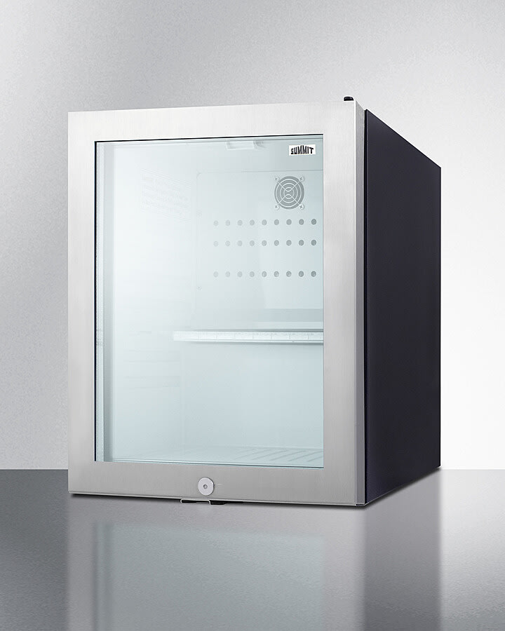 Summit MB13GST 16 Inch Freestanding Compact Refrigerator with 0.9 cu ...