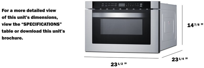 microwave dimensions