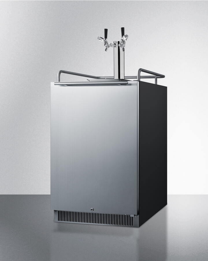 Summit SBC677BITWINTL 24 Inch Built-In Kegerator with 6.5 cu. ft ...