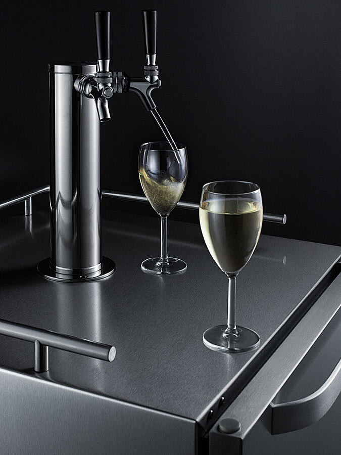 Summit KITWINETWIN Commercially Approved Wine Dispensing Tap Kit