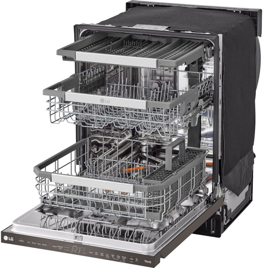 LG LDPH7972D 24 Inch Fully Integrated Smart Dishwasher with 15 Place ...