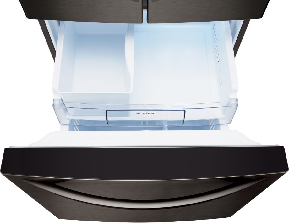 LG LFCS22520D 30 Inch French Door Refrigerator with 21.8 Cu. Ft ...