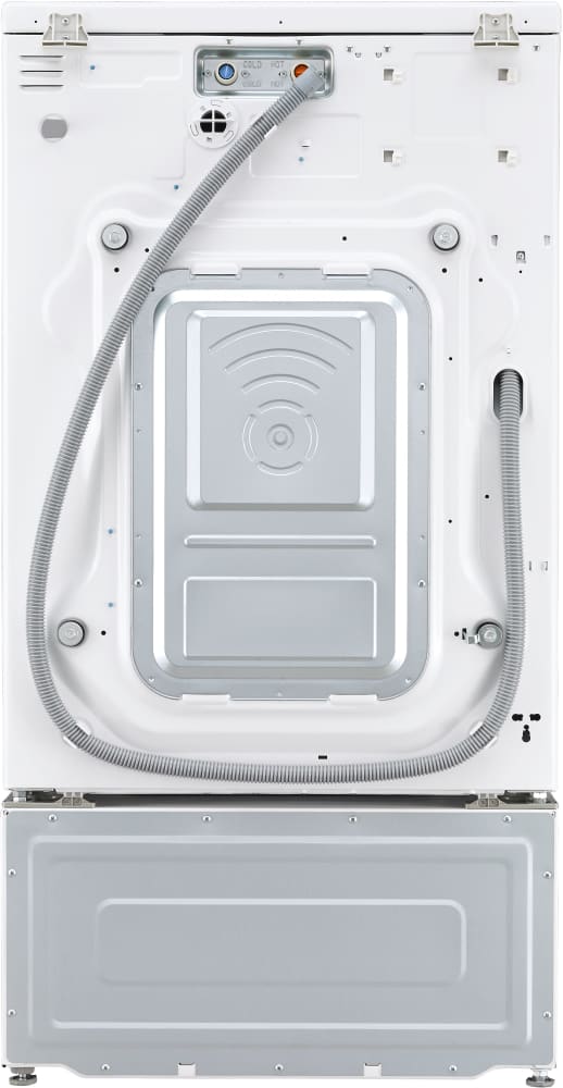 LG WM3170CW 27 Inch 4.3 cu. ft. Front Load Washer with 7 Wash Cycles ...