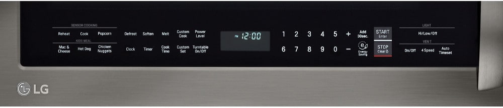 LG LMVM2033BD 2.2 cu. ft. Over-the-Range Microwave Oven with Sensor ...