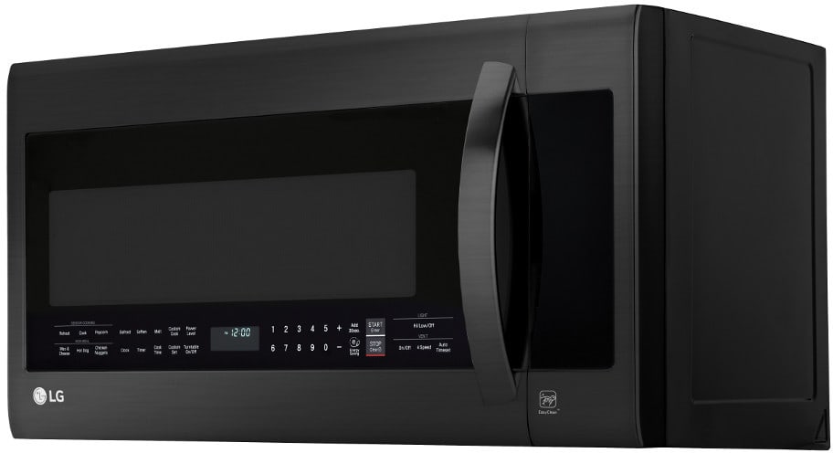 LG LMVM2033BM 2.0 cu. ft. Over-the-Range Microwave Oven with Sensor ...