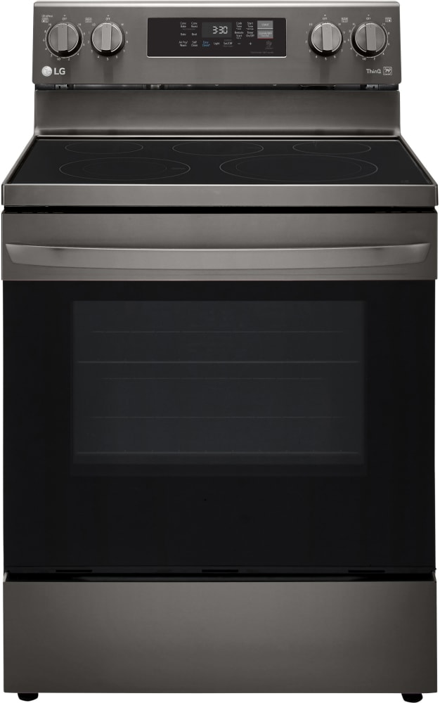 LG LREL6323D 30 Inch Electric Smart Range with 5 Radiant Elements, 6.3 ...