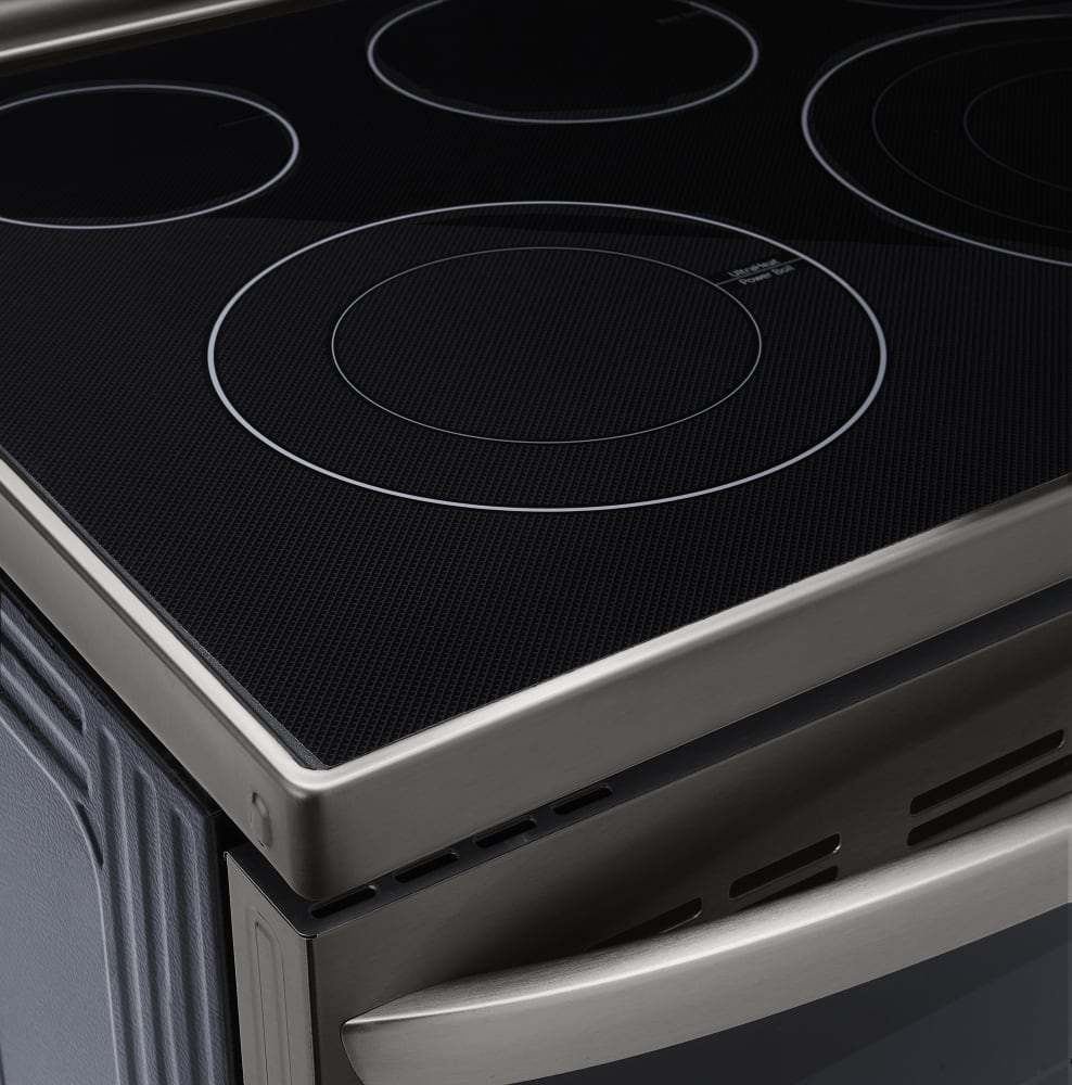 LG LREL6325D 30 Inch Electric Smart Range with 5 Radiant Elements, 6.3 ...