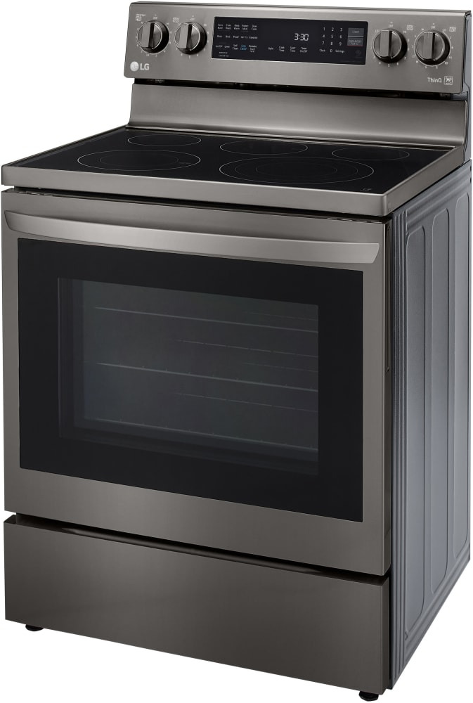LG LREL6325D 30 Inch Electric Smart Range with 5 Radiant Elements, 6.3 ...