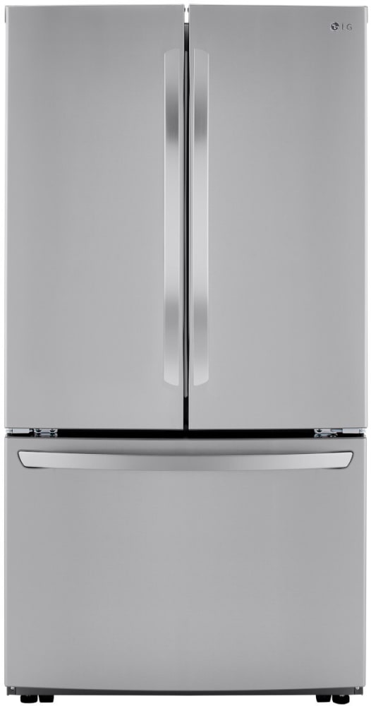 LG LRFCC23D6S 36 Inch Smart Counter-Depth French Door Refrigerator with ...