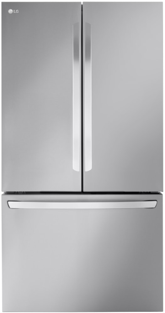 LG LRFLS3206S 36 Inch Smart Depth MAX French Door Refrigerator with 32 ...