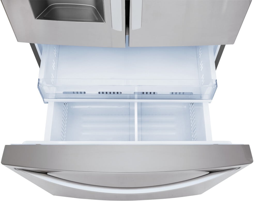 LG LRFS28XBS 36 Inch Smart French Door Refrigerator with 28 cu.ft ...
