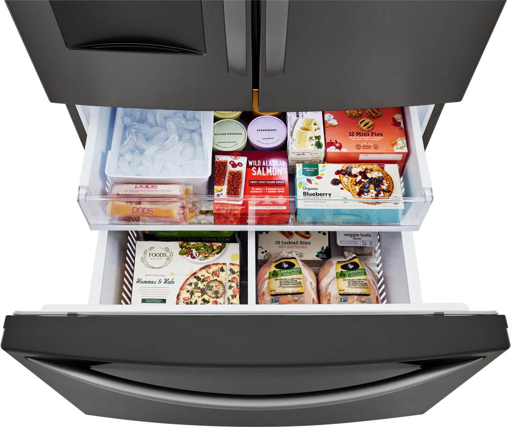 LG LRFWS2906D 36 Inch 3-Door French Door Refrigerator with 29 Cu. Ft ...