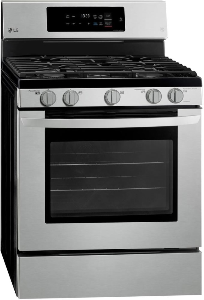 LG LRG3194ST 30 Inch Freestanding Gas Range with SmartDiagnosis ...