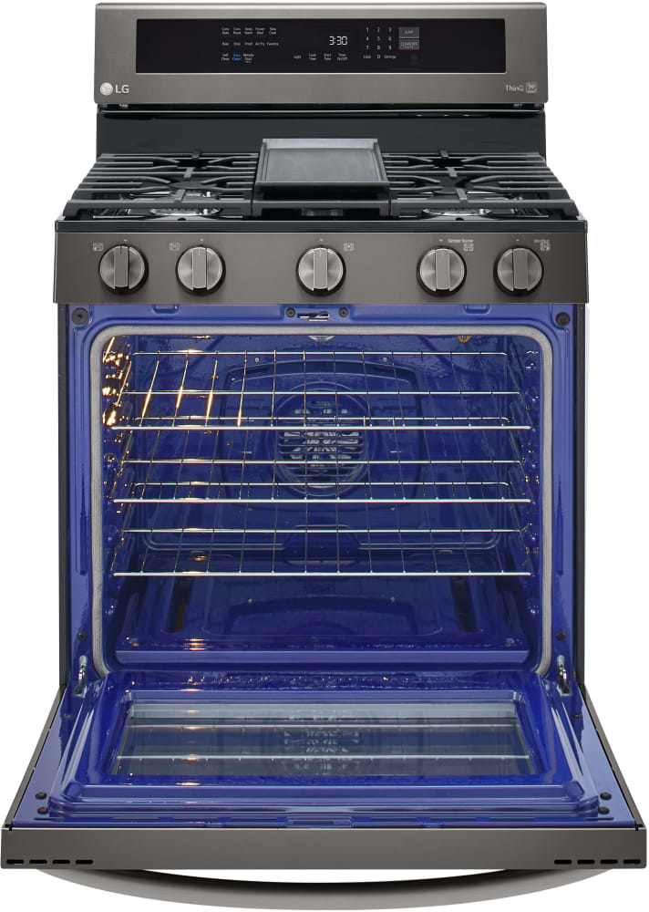 LG LRGL5825D 30 Inch Gas Smart Range with 5 Sealed Burners, 5.8 Cu. Ft ...