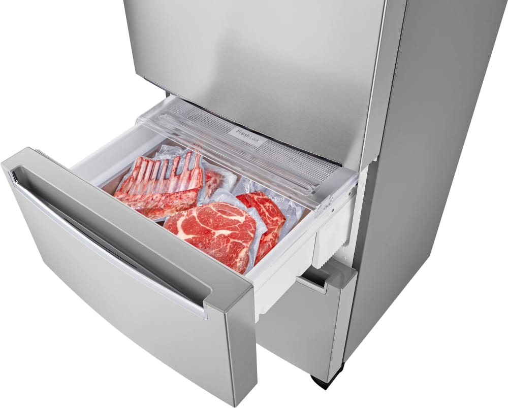 LG LRKNS1205V 27 Inch 3-Door Kimchi and Specialty Food Refrigerator ...