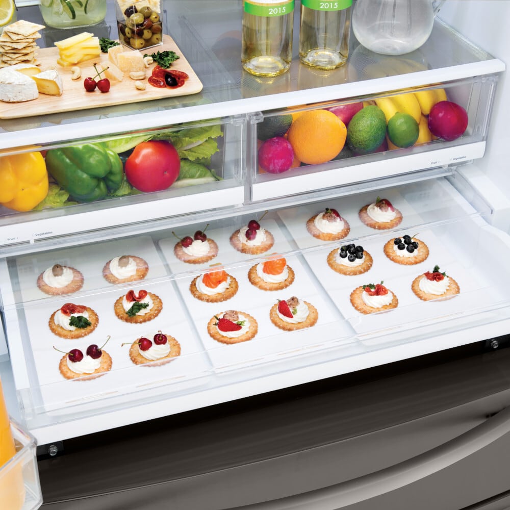 LG LRMWS2906S 36 Inch 4-Door French Door Refrigerator with 28.6 Cu. Ft ...