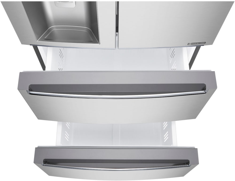 LG LRMXC1803S 33 Inch Counter-Depth Smart 4-Door French Door ...