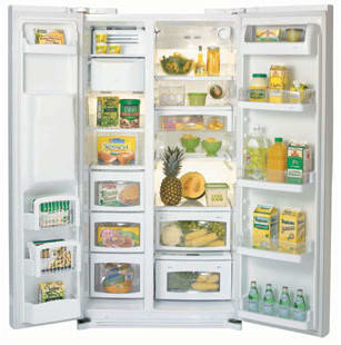 LG LRSC26941ST 25.7 Cu. Ft. Side by Side Refrigerator with 8 Sensor ...