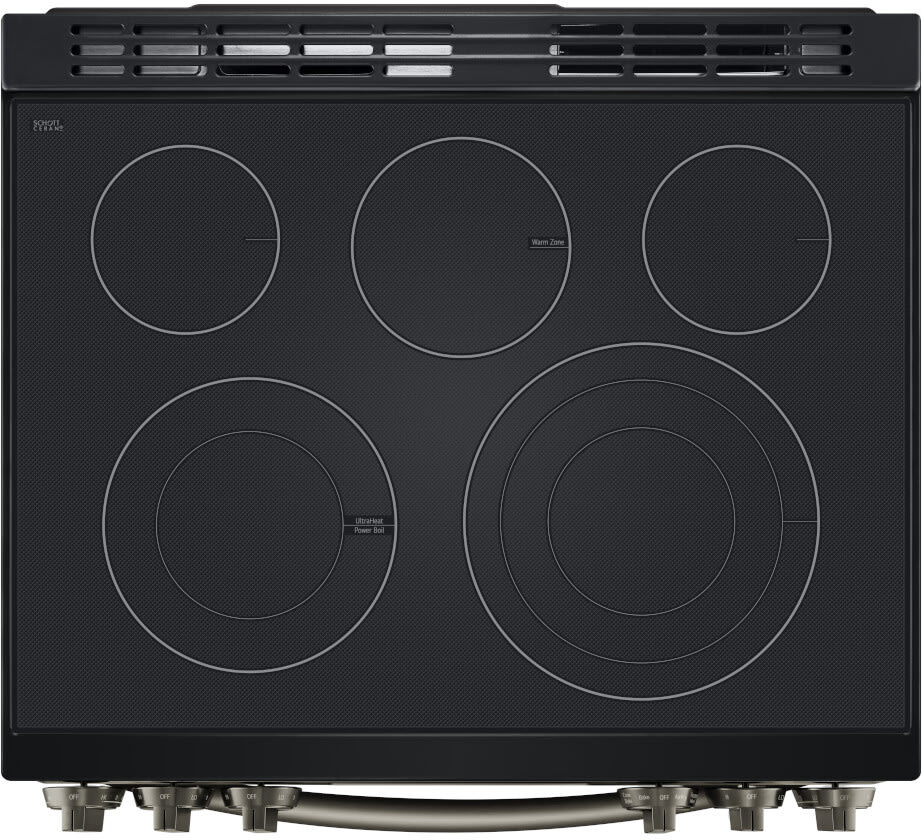 LG LSEL6335D 30 Inch Smart InstaView™ Electric Slide-in Range with 5 ...