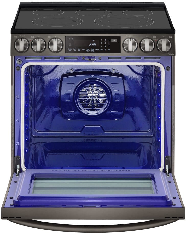 LG LSEL6335D 30 Inch Smart InstaView™ Electric Slide-in Range with 5 ...