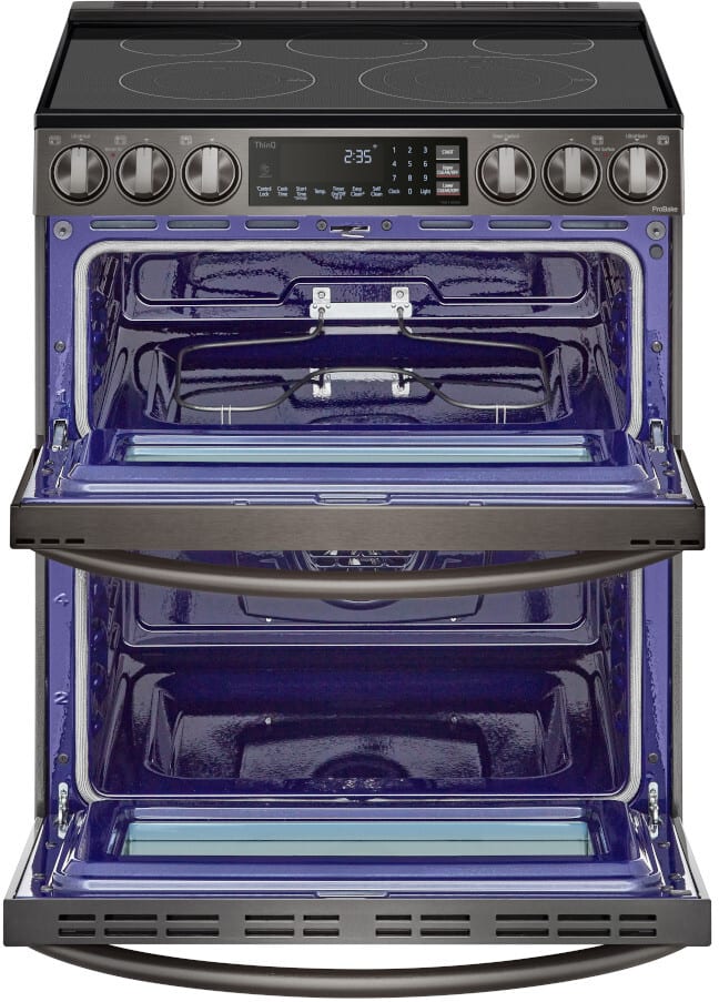 LG LTEL7337D 30 Inch Slide-In Electric Smart Range with 5 Burners ...