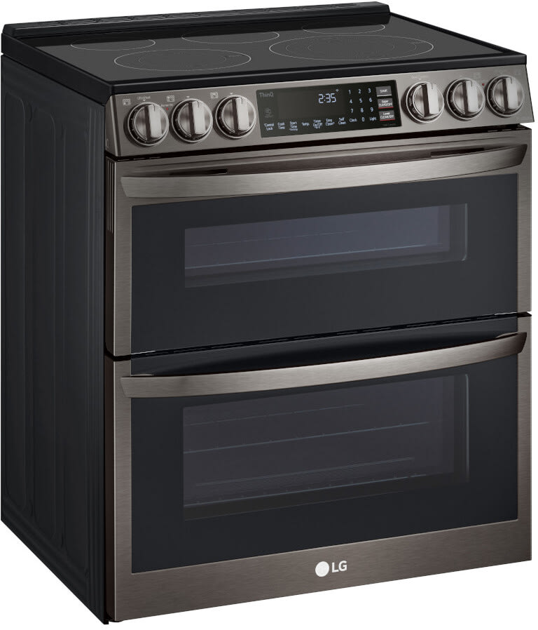 LG LTEL7337D 30 Inch Slide-In Electric Smart Range with 5 Burners ...