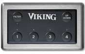 Viking DIPR160RSS 36 Inch Downdraft Ventilation System with Optional ...
