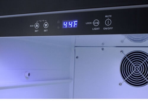 Summit AL55IF 24 Inch Built-In Undercounter Refrigerator with 4.2 cu ...