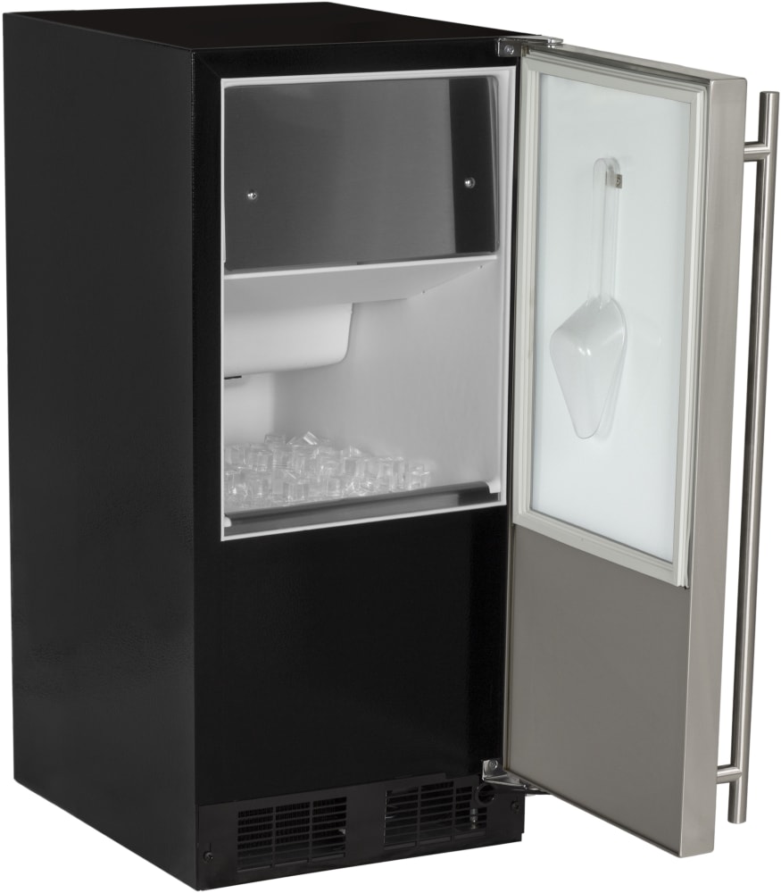 Marvel 30IMTBBOL 15 Inch Clear Ice Maker with 35 lbs. Ice Storage, 35 ...