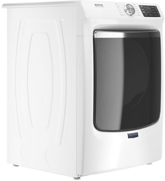 Maytag MED6630HW 27 Inch Electric Dryer with 7.3 Cu. Ft. Capacity ...