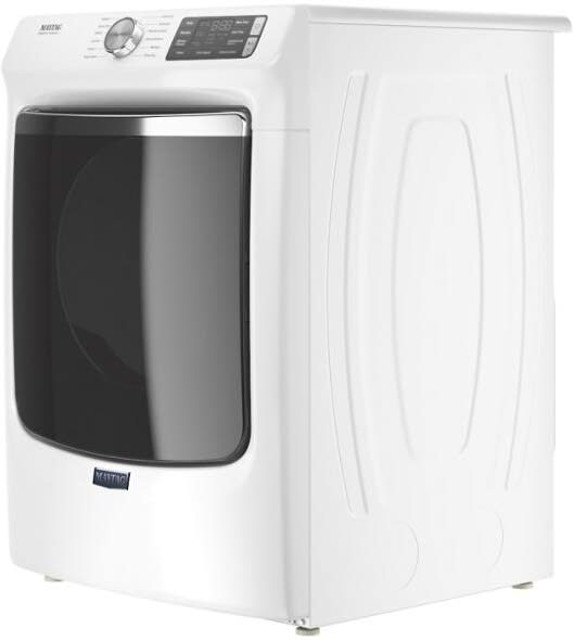 Maytag MED6630HW 27 Inch Electric Dryer with 7.3 Cu. Ft. Capacity ...