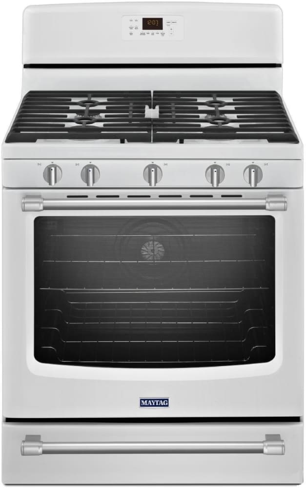 Maytag MGR8700DW 30 Inch Freestanding Gas Range with 5 Sealed Burners ...