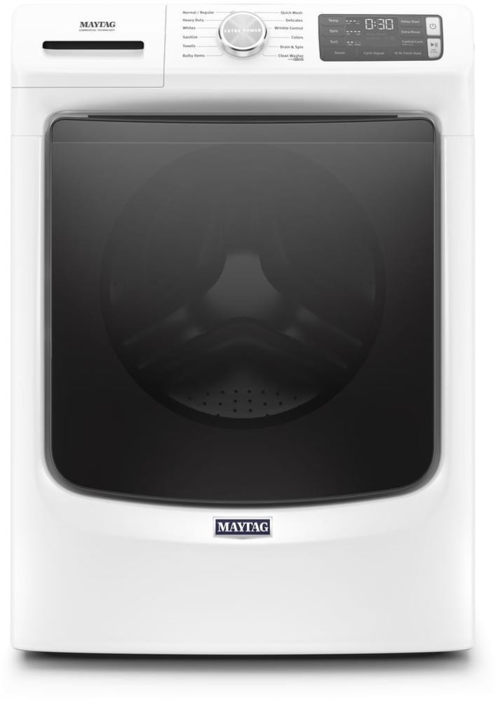 Maytag MHW6630HW 27 Inch Front Load Washer with 4.8 cu. ft. Capacity ...