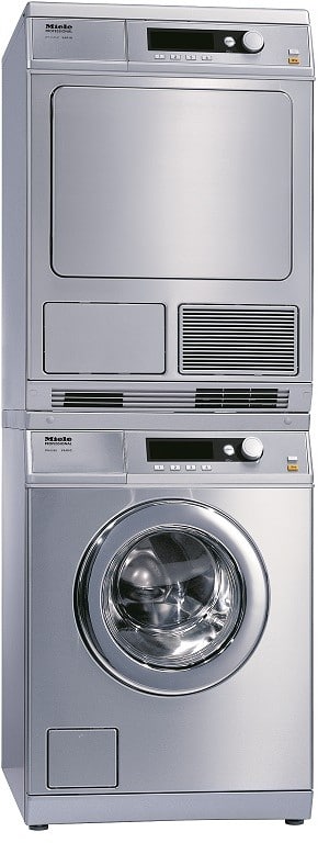 Miele MIWADRESS26065 Stacked Washer & Dryer Set with Front Load Washer ...