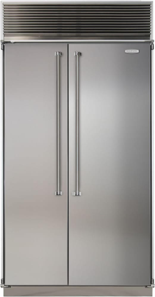 Marvel MPRO42SSSS 42 Inch Built-in Side by Side Refrigerator with 27.7 ...