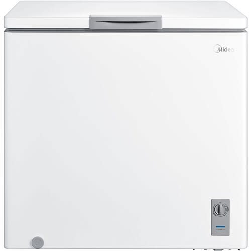 Midea MRC07M4AWW 33 Inch Chest Freezer with 7.0 Cu. Ft. Capacity ...