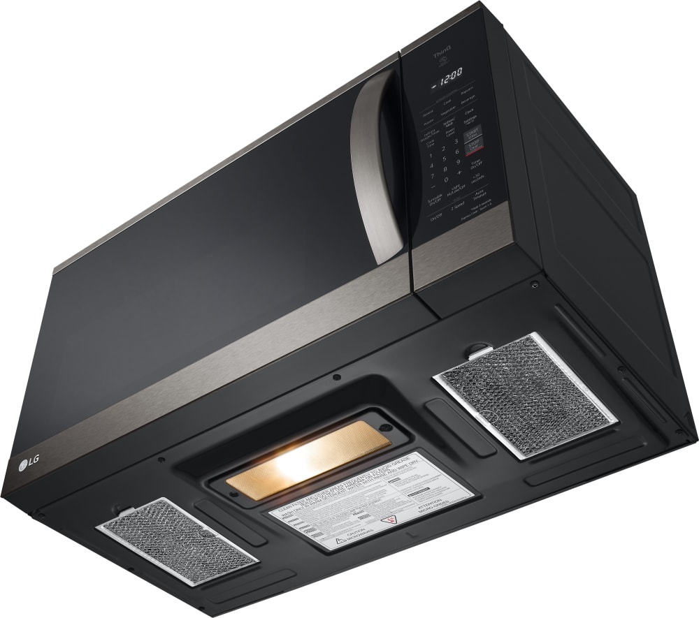 LG MVEM1825D 30 Inch Over-the-Range Smart Microwave Oven with 1.8 cu ...