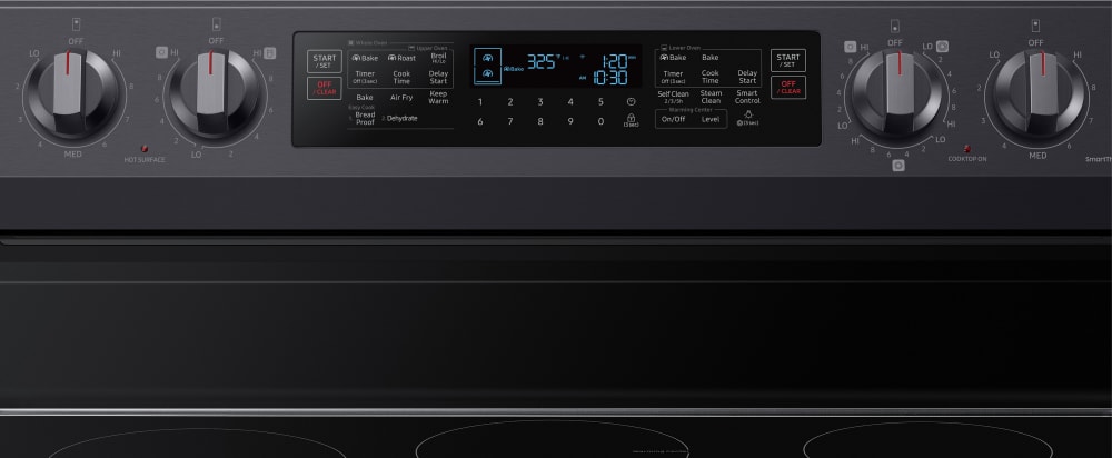 Samsung NE63A6751SG 30 Inch Freestanding Electric Smart Range with 5 ...