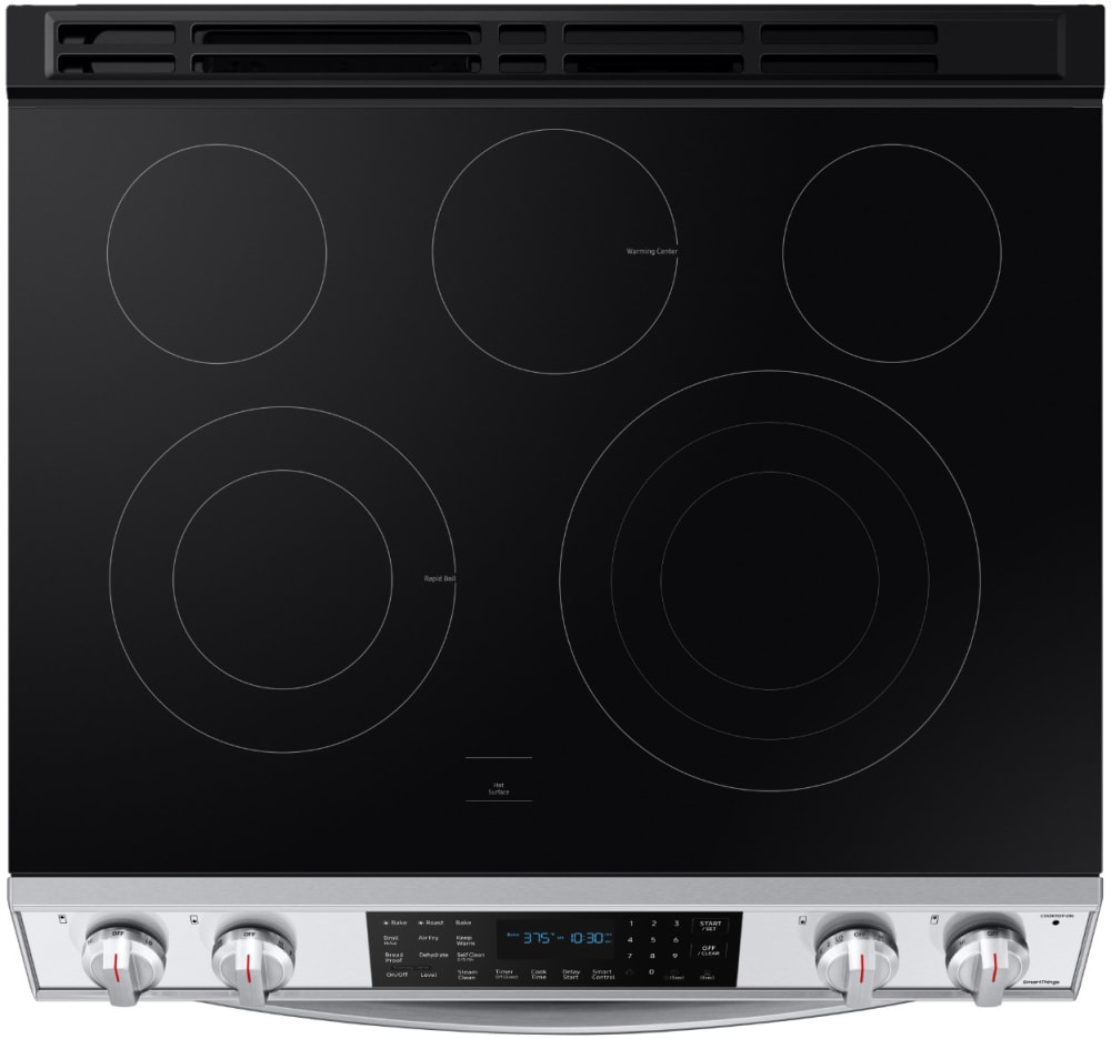 Samsung NE63T8511SS 30 Inch Slide-In Smart Electric Range with 5 ...