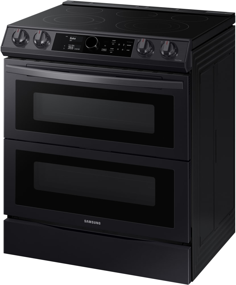 Samsung NE63T8751SG 30 Inch Slide-in Electric Smart Range with 5 ...
