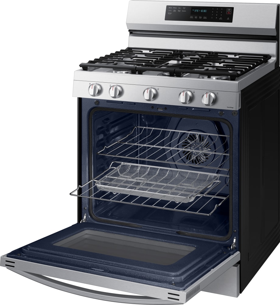 Samsung NX60A6711SS 30 Inch Freestanding Gas Smart Range with 5 Sealed ...