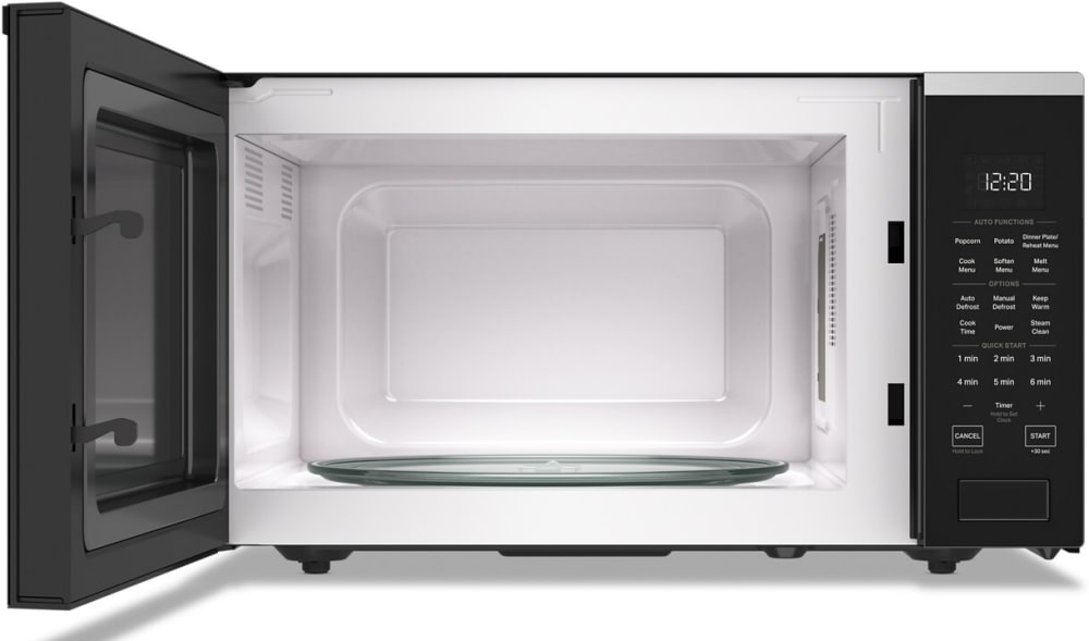 Whirlpool WMCS7022PB 15 Inch Countertop Microwave with 1.6 Cu. Ft ...