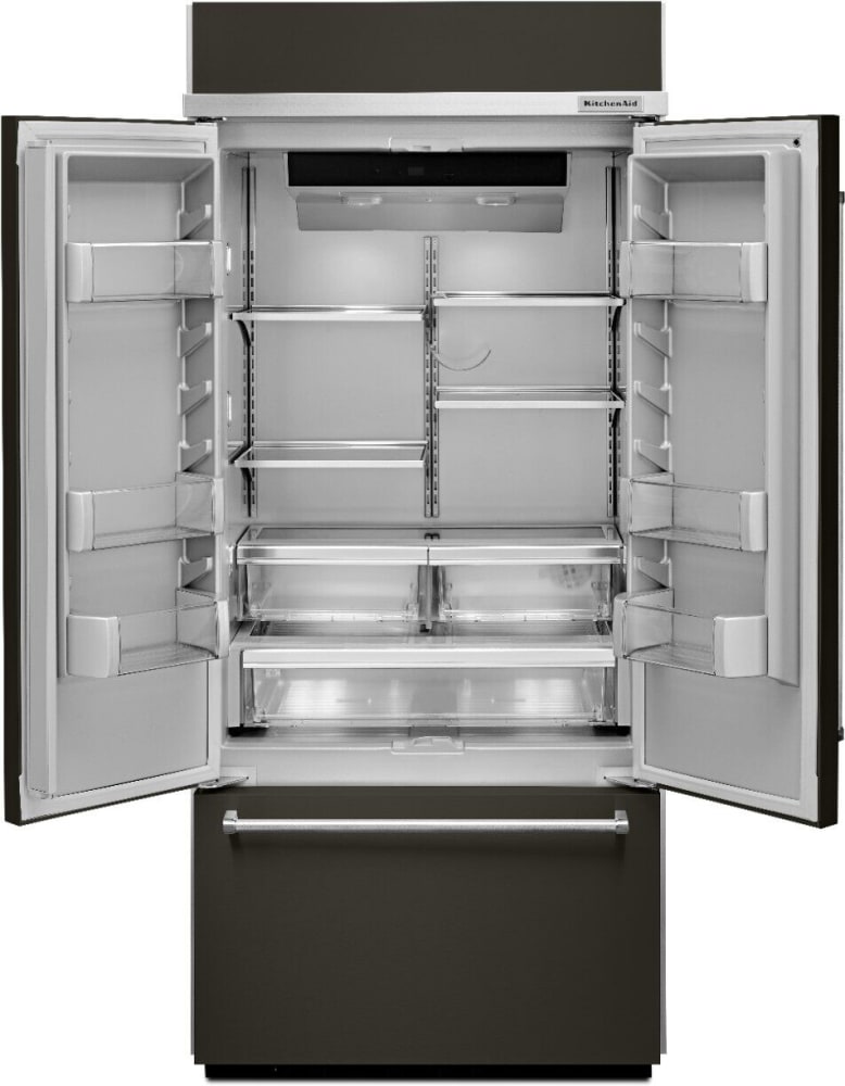 KitchenAid KBFN506EBS 36 Inch French Door Refrigerator with 20.8 cu. ft ...