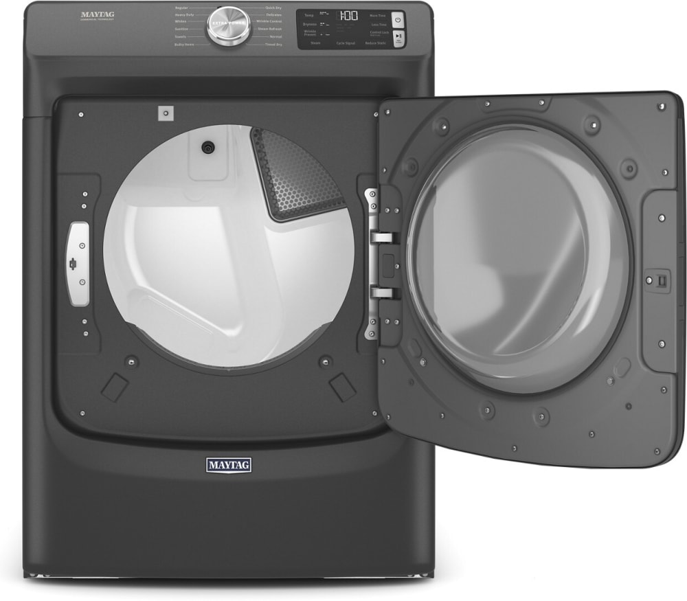 Maytag MAWADRGBK66302 Stacked Washer & Dryer Set with Front Load Washer ...