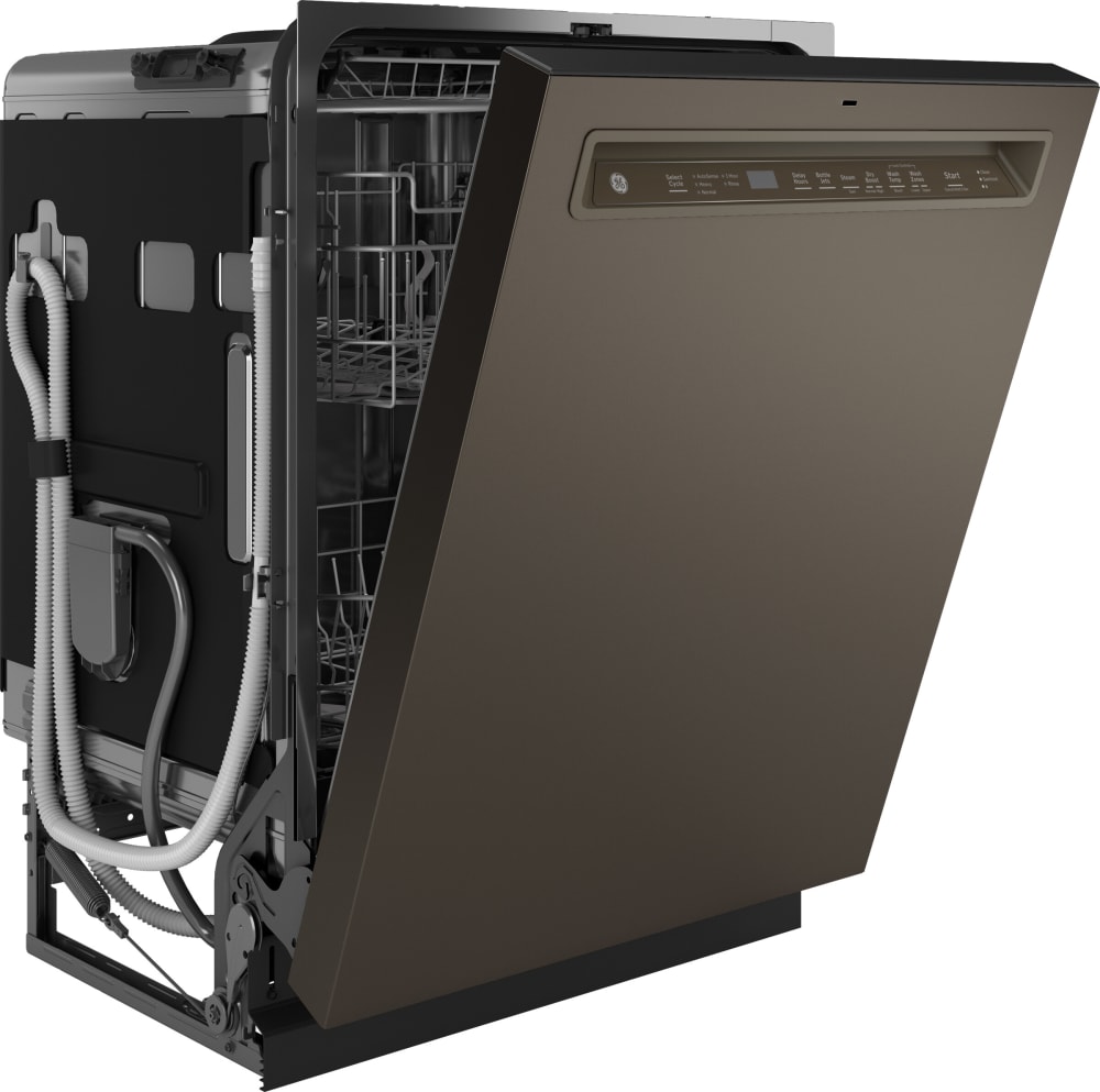 GE GDF650SMVES 24 Inch Full Console Dishwasher with 16 Place Settings ...